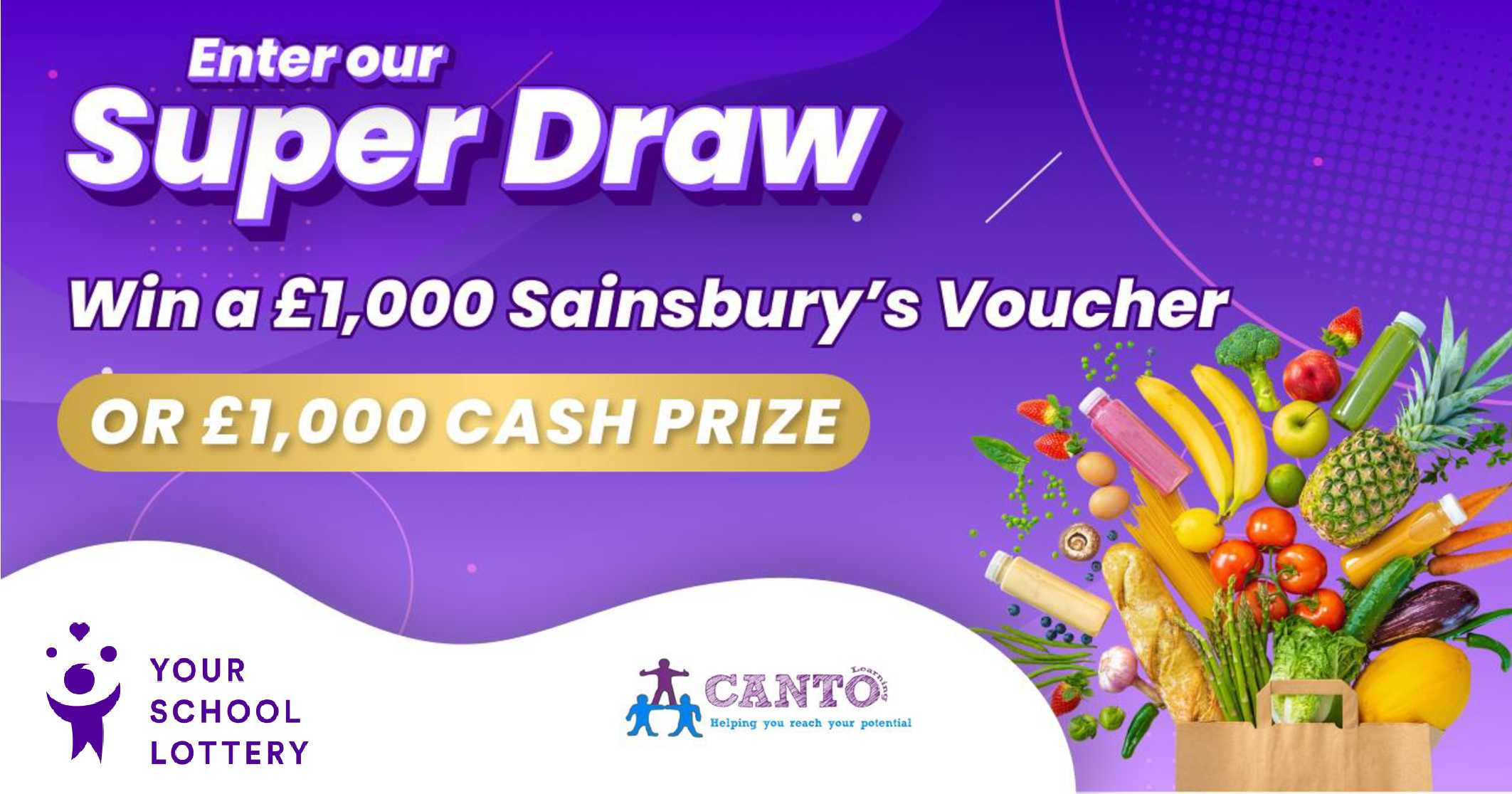 Support CANTO Learning Ltd when you play Your School Lottery - Your ...