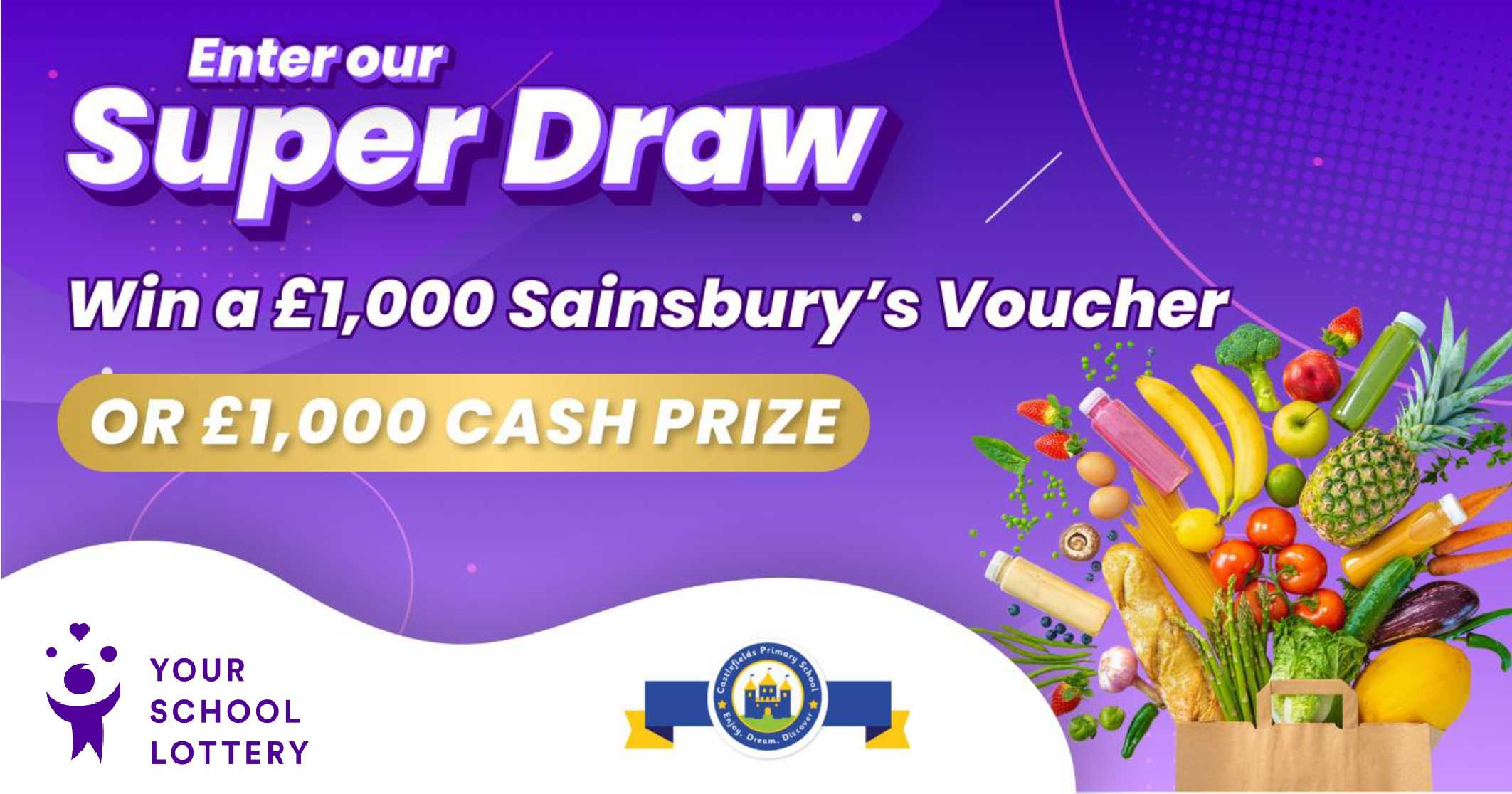 Support Castlefields Primary School when you play Your School Lottery ...